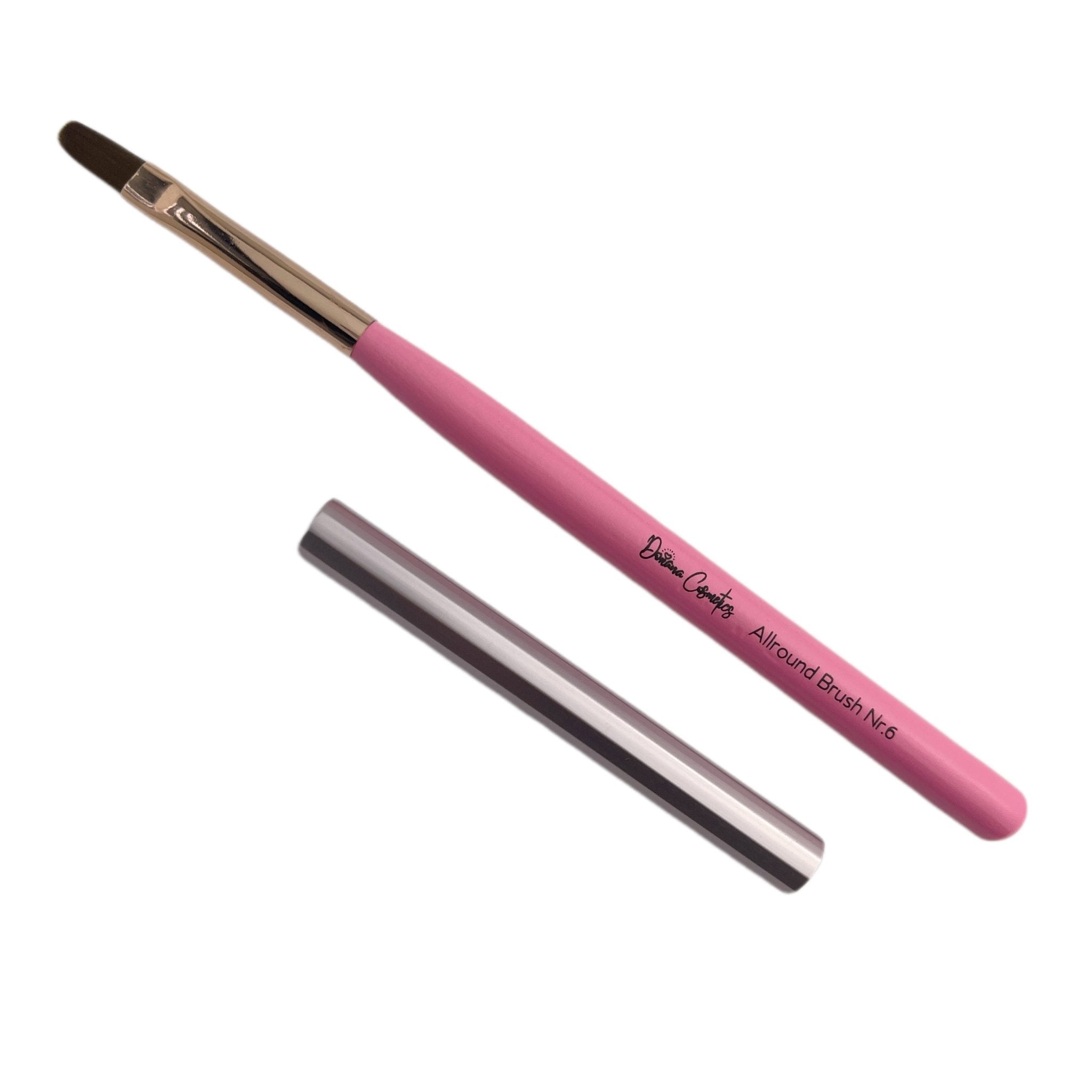 Allround Pinsel Nr. 6 - PROFESSIONAL, Rosa – Doriana Cosmetics GmbH